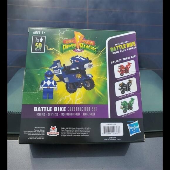 Toys | Brand New Power Rangers Construction Set Triceratops Battle Bike ...